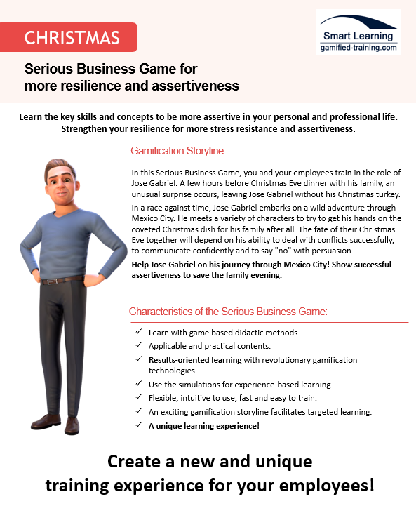 CHRISTMAS, Serious Business Game, Gamified Training, ARC