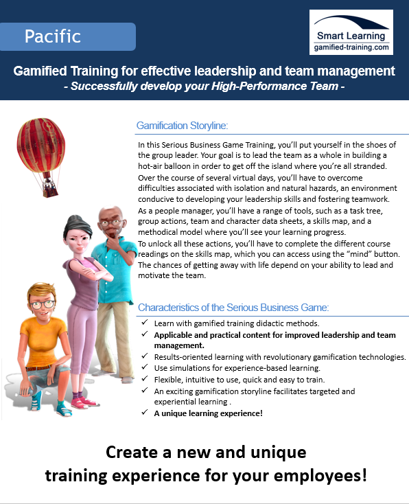 PACIFIC, Serious Business Game, Gamified Training, ARC